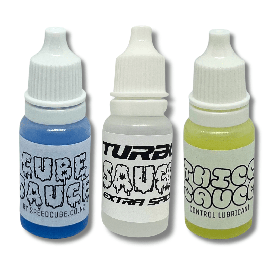 Cube Sauce Speedcube Lubricant Triple Pack – Speedcube NZ AU